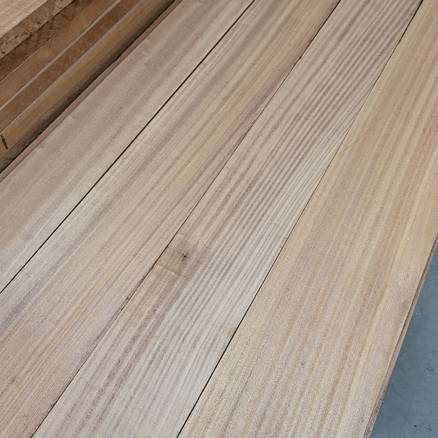 4/4 Ribbon Striped Sapele Lumber Pack