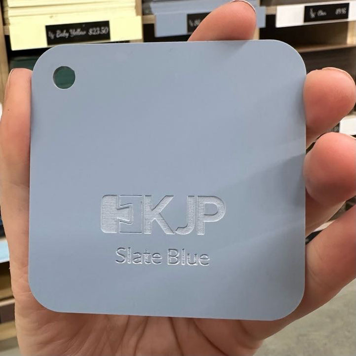 Slate Blue Acrylic | Laser Cutting