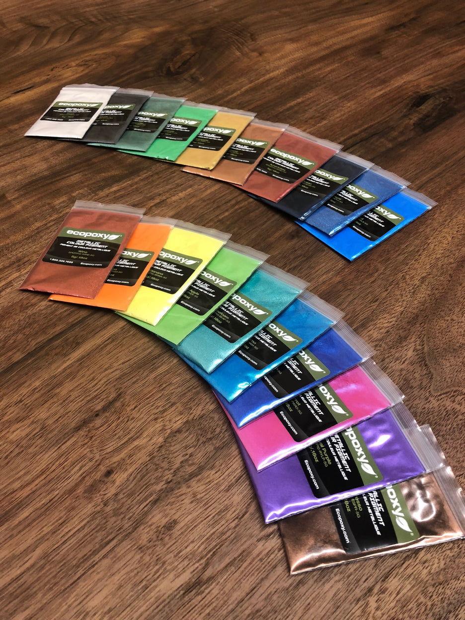 Mica Powder & Color Pigments | Perfect for Epoxy Resin Art Projects ...