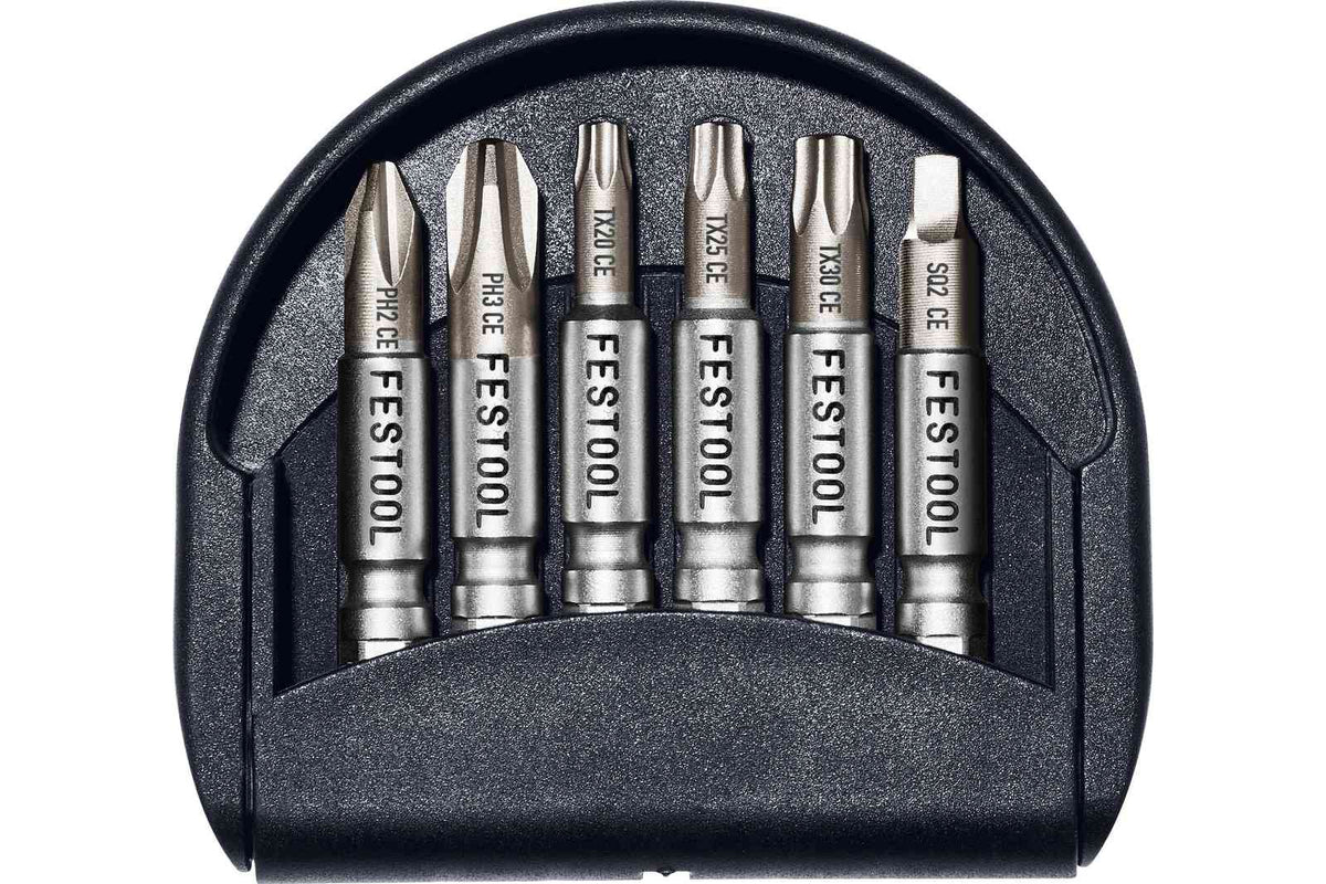 Festool - Centrotec 2" (50mm) Common Bit Set